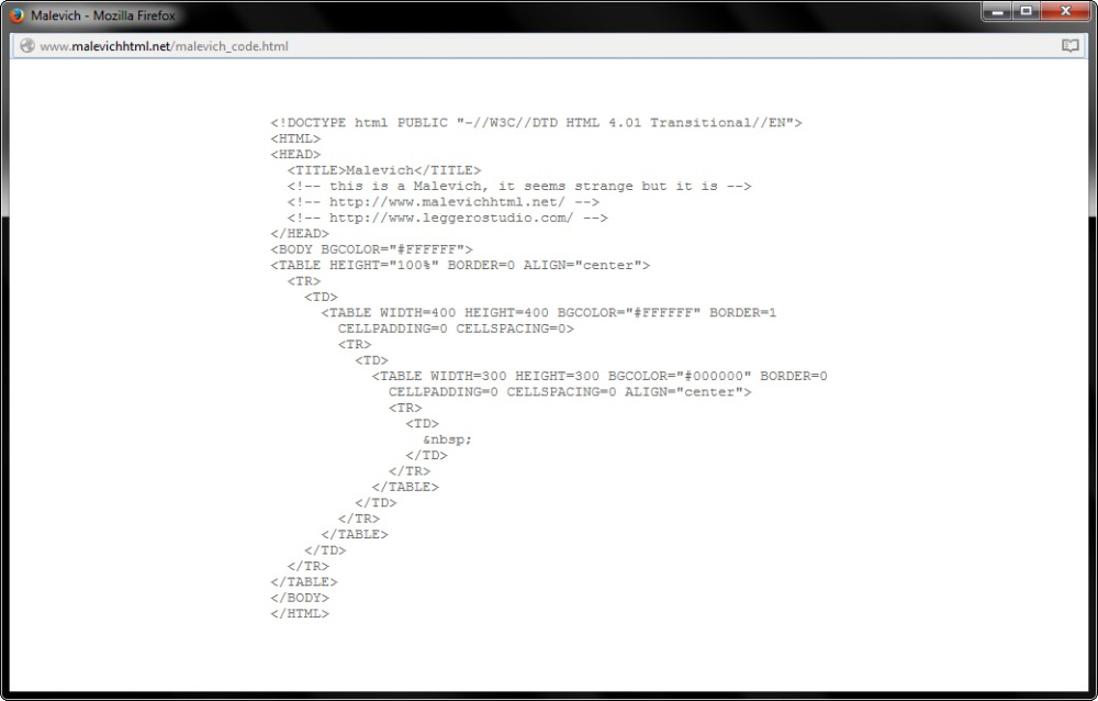 How to make a perfect Malevich using only basic HTML code | ZKM